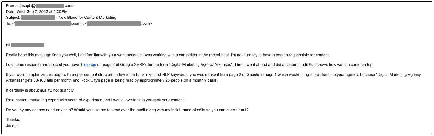 Avoid Clickbaits: Marketing Analytics Scam Emails - Waypost Marketing